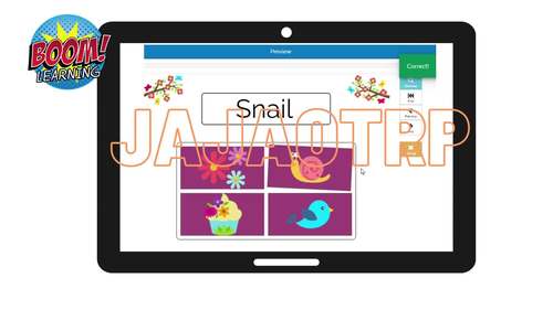 Spring Vocabulary - Boom Cards Distance Learning by jajaotrp | TPT