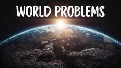 Global Problems. PPTx. Social Issues. Society. Speaking. Discussion ...