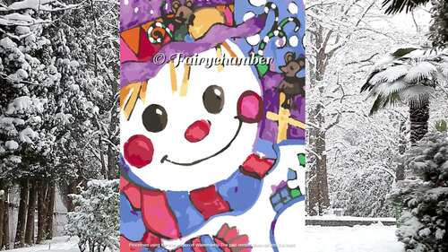 Festive Snowman Color By Numbers Painting Perfect Holiday Art Activity ...