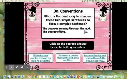 4th Grade MyView Unit 2 Week 2, Digital Build an Animal Assessment Practice