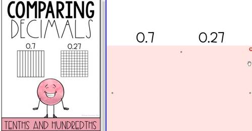 Distance Learning | Fractions & Decimals Interactive Anchor Charts with ...