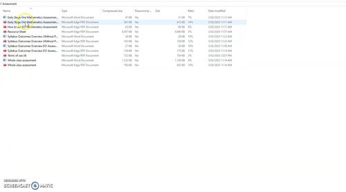 Early Stage One New NSW Syllabus Assessment (Whole Class, Teacher/Student)