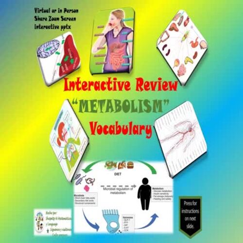 Science Metabolism Vocabulary Memory Game by ShapeUp-N-Matematicas y ...