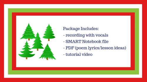 Counting Backward Poem Package - Christmas Counting Poem | TPT