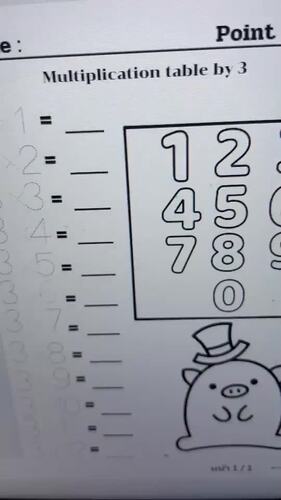 Multiplication Practice (2 to 12 Times Tables) with Fun Animal Coloring!
