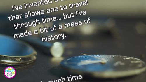 Measurement Conversions Time Machine Math Escape Room & Webscape™ - 4th ...