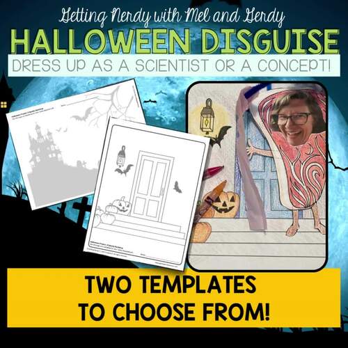 Halloween Science Costume Creative Drawing & Design Project | TPT
