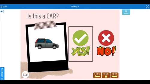 Answering Yes/No Questions: Object Label Boom Cards™ for Speech Therapy