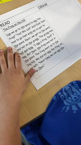 Decodable Read and Draw -- 1st Grade by Jake Daggett | TPT