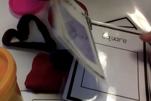 Playdough Challenge Card Set – Build Fine Motor Skills and Learn Basic ...