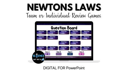 Newton's Laws Review Games for Individuals or Teams by JayZee | TpT