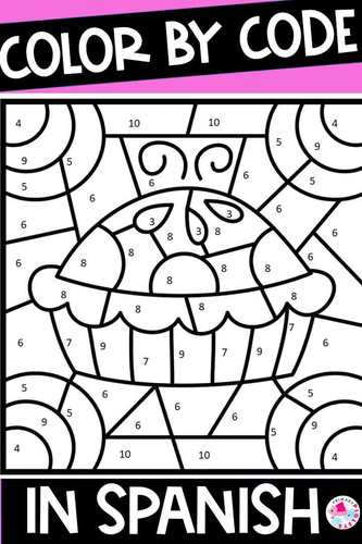 Spanish Thanksgiving Turkey Color by Number Code 1-20 Coloring Pages Sheets