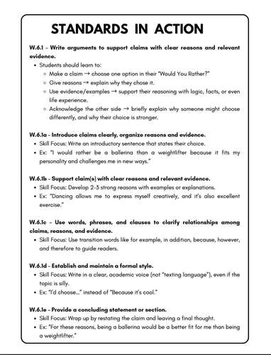 Would You Rather Brain Break & Persuasive Writing Activity: SCARY EDITION