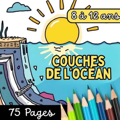 Layers of Ocean Zones | Activités sciences couches de l’océan Science ...