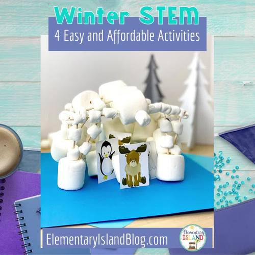 Winter STEM Activities for the Month of January by Elementary Island