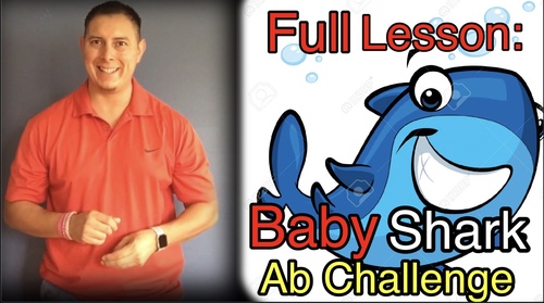 Distance Learning Physical Education Activity: Baby Shark Ab Challenge ...