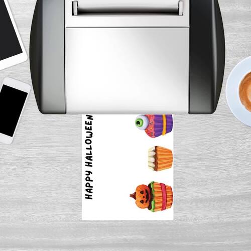 Cupcake Template Handprint Craft | Halloween Craft Preschool | Kids ...