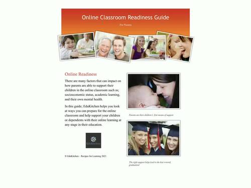 Online Safety Guide for Parents to Support Learning in the Online Classroom