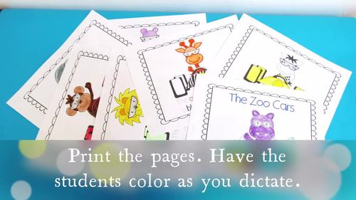 Zoo Animals Unit for Kindergarten-Holistic English Series #26 | TPT