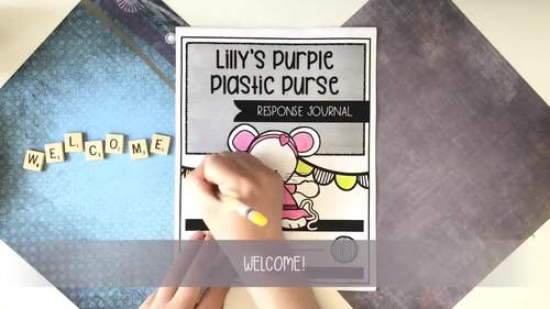Lilly's Purple Plastic Purse SEL Read-Aloud Activities for 1st 2nd Grade