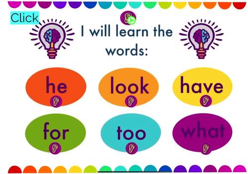 1sr Gr. Journey’s Lesson 5 Words to Know by Brain Blossom | TPT