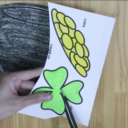 Pot of Gold Craft | St. Patrick's Day Writing Activities by Tonidesu
