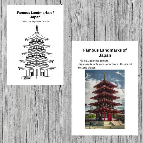 Japan Map & Coloring Pages | Japan Country Study | Geography Worksheets ...
