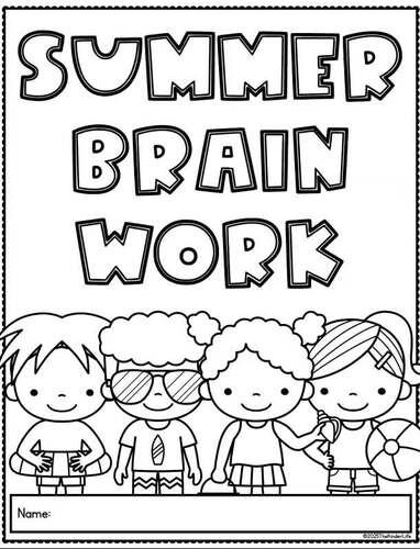 Second Grade Summer Workbook | Summer Slump Math | Incoming 3rd Morning ...