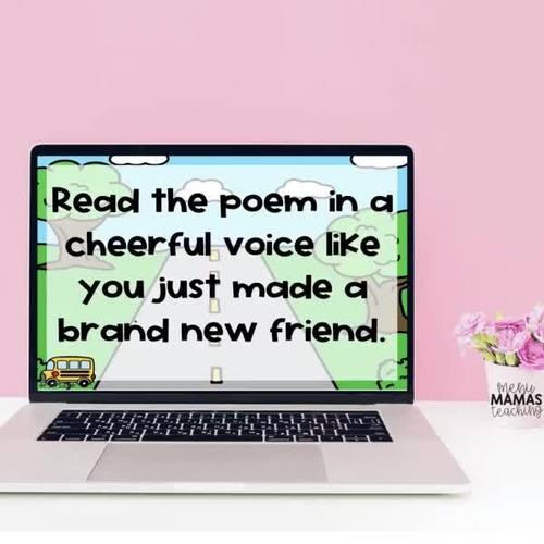 Roll and Read: School Days Shared Reading by Menu Mamas Teaching