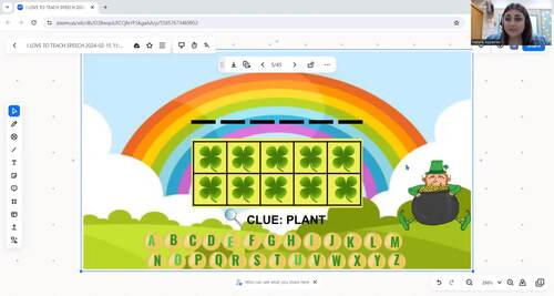 Gold Hunt St. Patrick's Day Speech Therapy Activity Articulation R S Z L