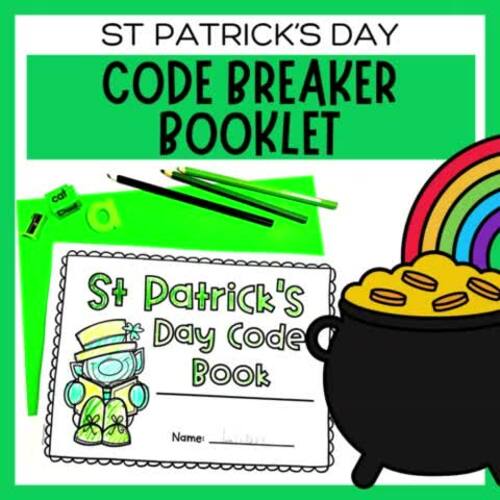 St Patrick's Day Worksheets | Code Breaker Joke | Mystery Message