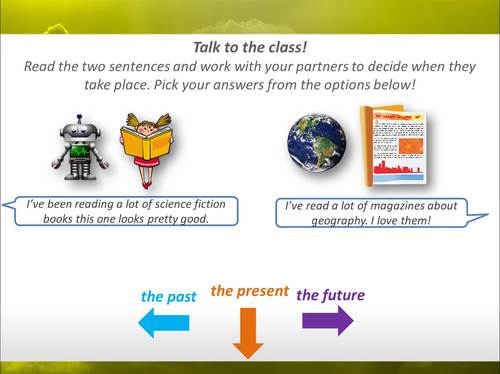Talking about Recent Actions: Complete ESL Lesson for Mid-level (B1 ...