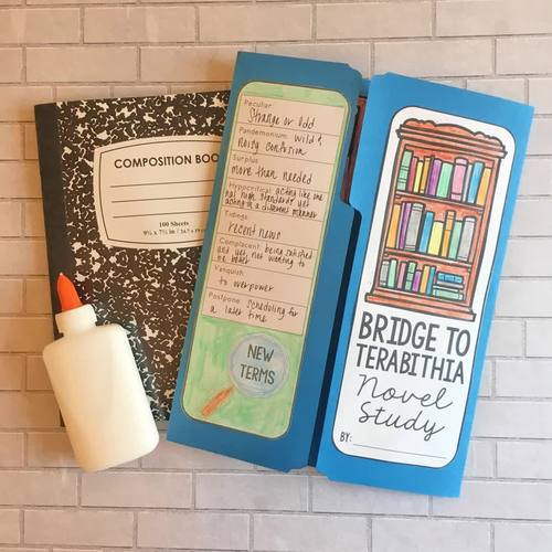 NOVEL UNIT STUDY Lapbook | Book Report Activity | Reading Comprehension ...