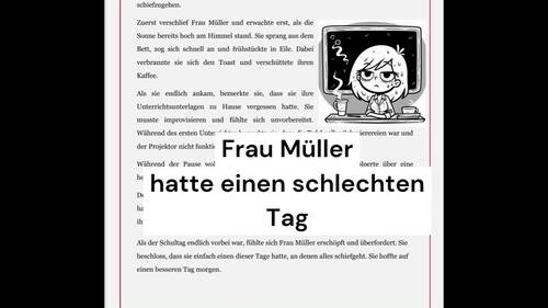 Reading Text German - Lesetext Deutsch - Präteritum - Simple Past