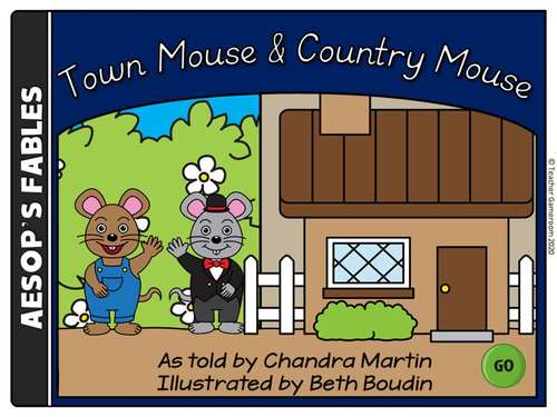Town Mouse and Country Mouse Reading Comprehension by Teacher Gameroom