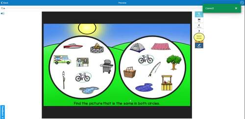 Summer Spot the Same Digital BOOM Cards™ Writing & Visual Perception ...