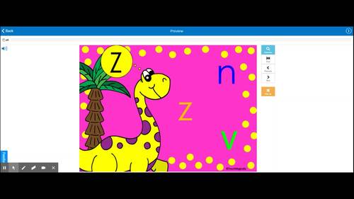 Dinosaur Alphabet Letter Matching Uppercase and Lowercase Boom Cards ...