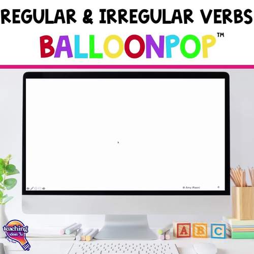 3rd Grade Regular and Irregular Verbs Digital Grammar Review Games ...