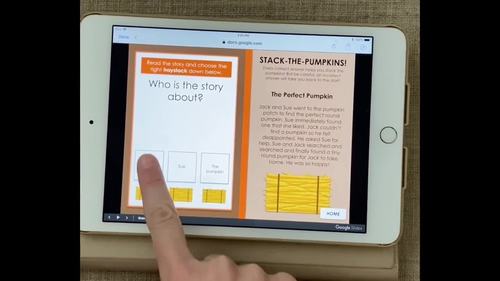 Story Retell - Digital Speech Therapy by Speech Me Maybe | TPT