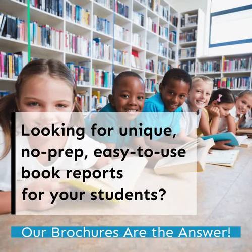 Fiction and Nonfiction Book Report & Book Review Brochure Bundle