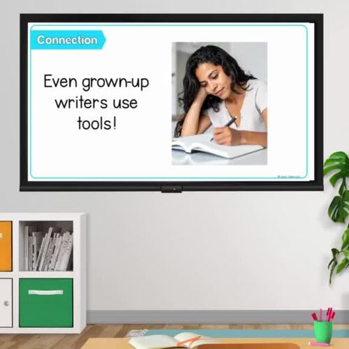 Writer’s Workshop Digital Mini Lesson 5 | Using Writing Tools | Folder & Binder