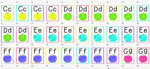 Watercolor Classroom Decor Alphabet Posters by Preschool Packets