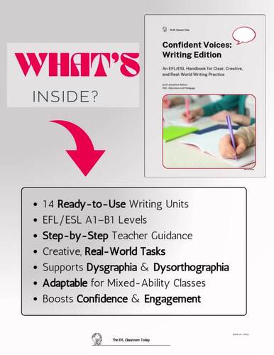 Writing Skills HANDBOOK for EFL/ESL Classrooms by The EFL Classroom Today