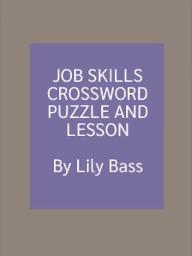 Job Skills Crossword Puzzles and Money Management Worksheets Bundle (UK)