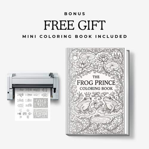 The Frog Prince Classic Fairytale Story for Children + Mini Coloring Book