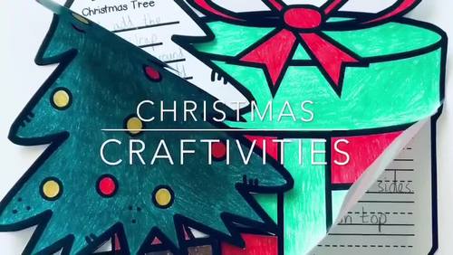 Christmas How To Writing Prompts | Christmas Gift Craft | Decorate an ...