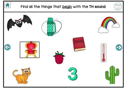 TH Sound Articulation Phonological Awareness BOOM Cards™ for Speech Therapy