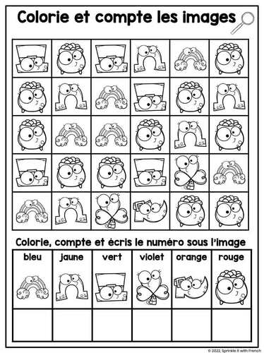 French St. Patrick's Day Activity Pack | La Saint-Patrick J'ai Fini ...