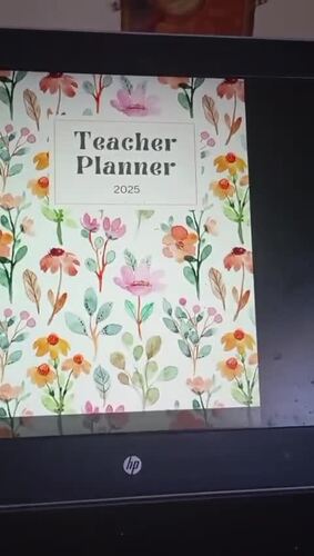 Lesson Plan Template | Teacher's Plan Book | Teacher Planner - Digital ...