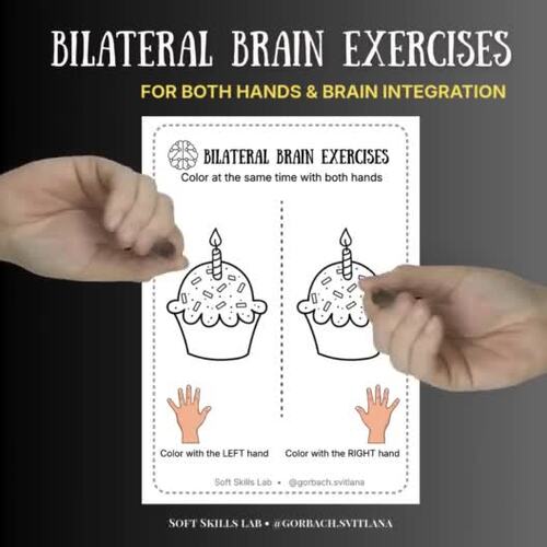 Bilateral Brain Exercises | Two Hands Activities by SoftSkillsLab